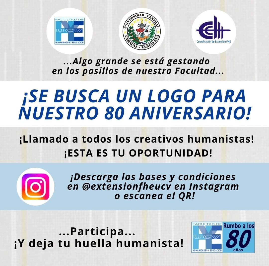 FHyE convoca al concurso “Se busca un logo para nuestro 80 aniversario ...